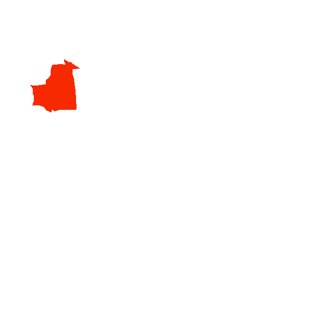 Find the African Countries - No Borders